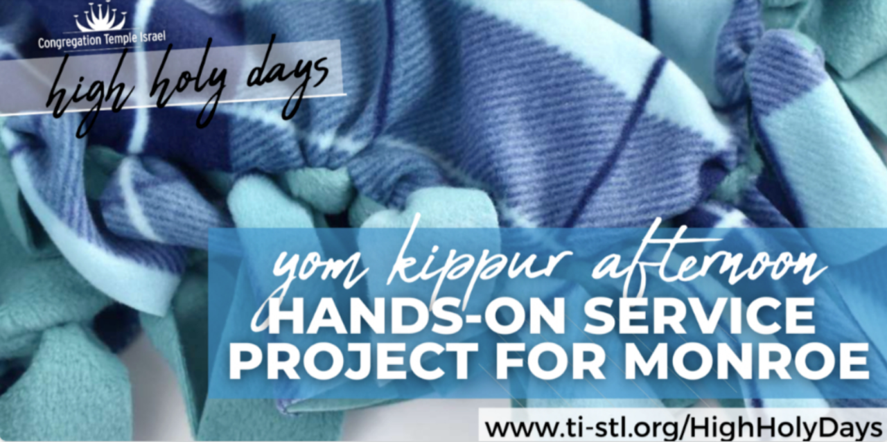 Temple Israel Yom Kippur Afternoon Service Project - Jewish Federation ...